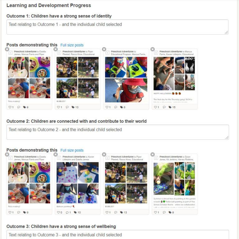 Powerful reporting in your Kinderloop – Kinderloop