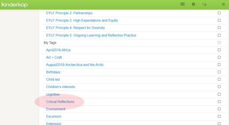 Simplifying Critical Reflections – Kinderloop