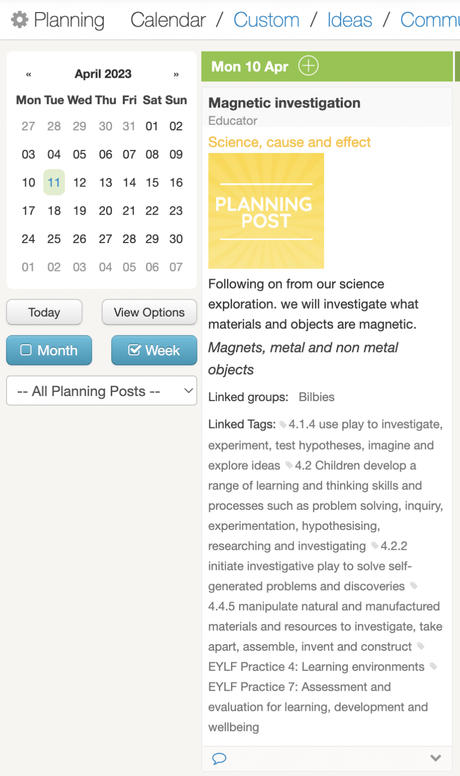 Programming and planning in your Kinderloop: Part 2 – ways to program – Kinderloop